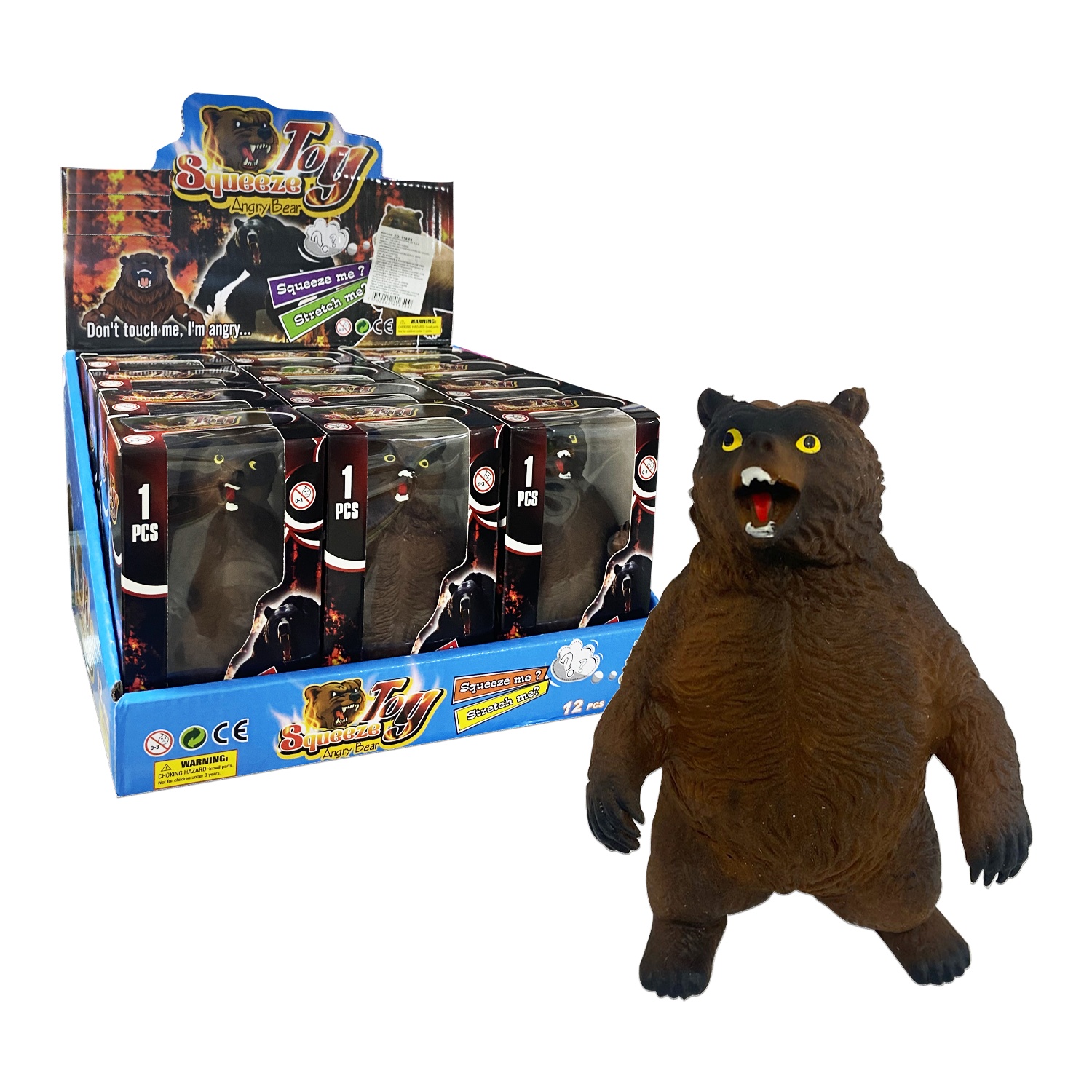 DESESTRESANTE OSO (CJX12) - DonBodegon Mayorista - Todo al por mayor