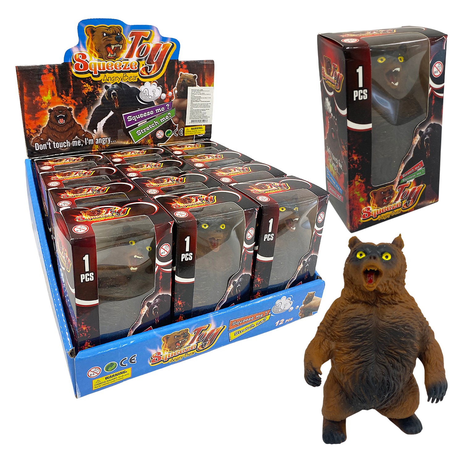 DESESTRESANTE OSO (CJX12) - DonBodegon Mayorista - Todo al por mayor